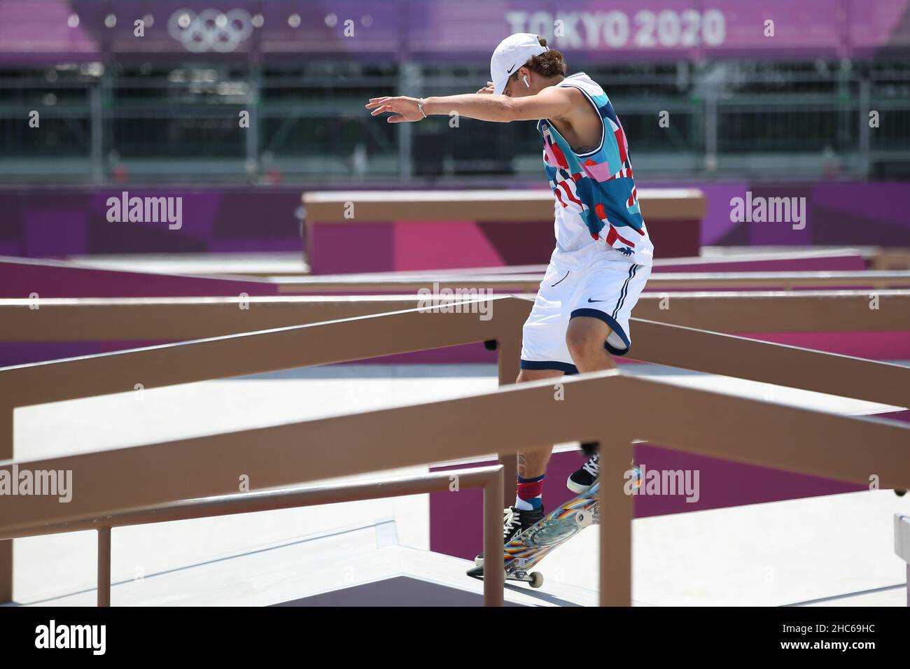JULY 25th, 2021 - TOKYO, JAPAN: Jagger EATON of United States in action ...