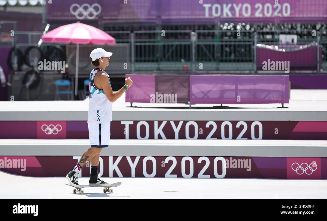 JULY 25th, 2021 - TOKYO, JAPAN: Jagger EATON of United States in action ...