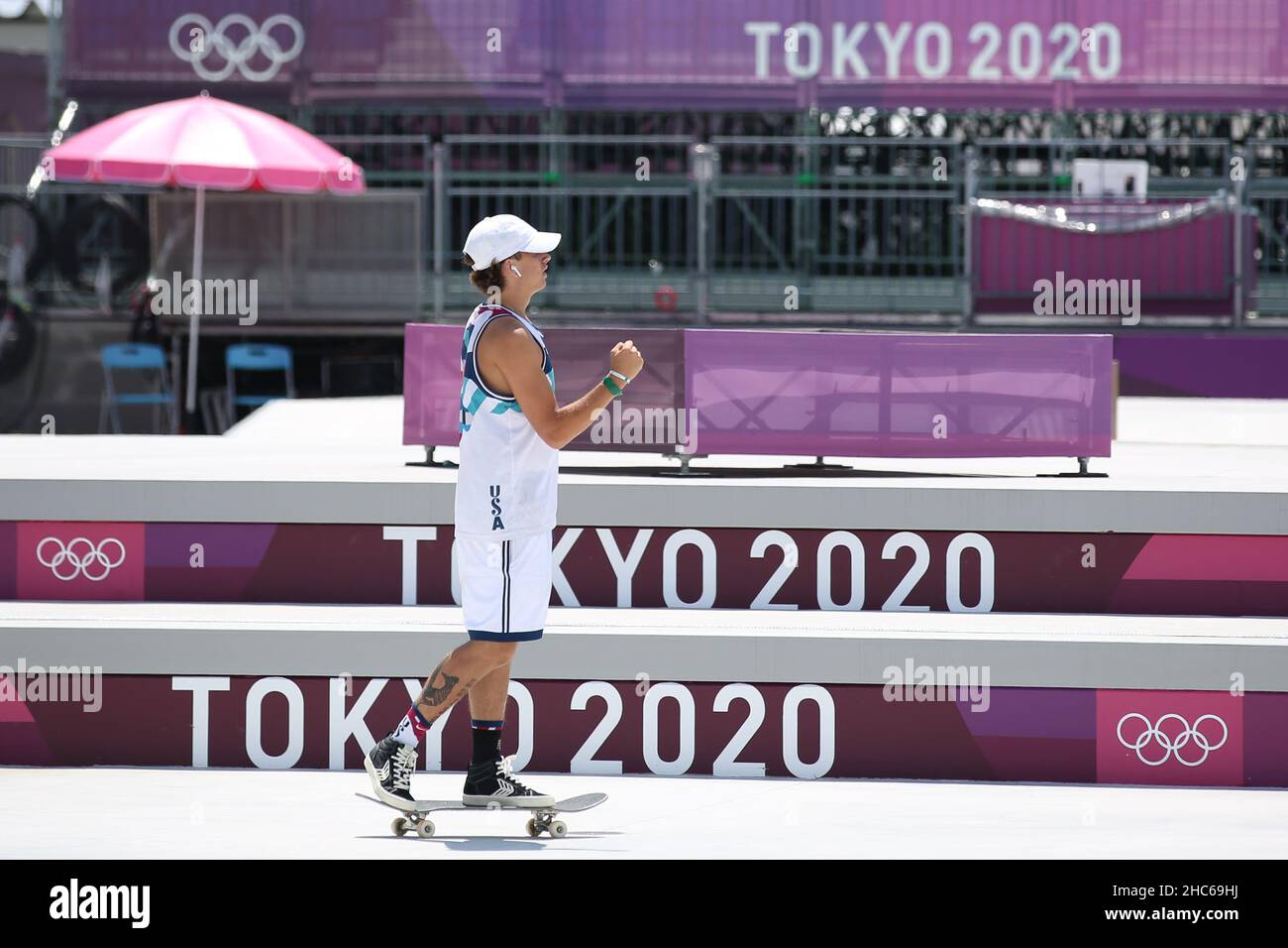 JULY 25th, 2021 - TOKYO, JAPAN: Jagger EATON of United States in action ...