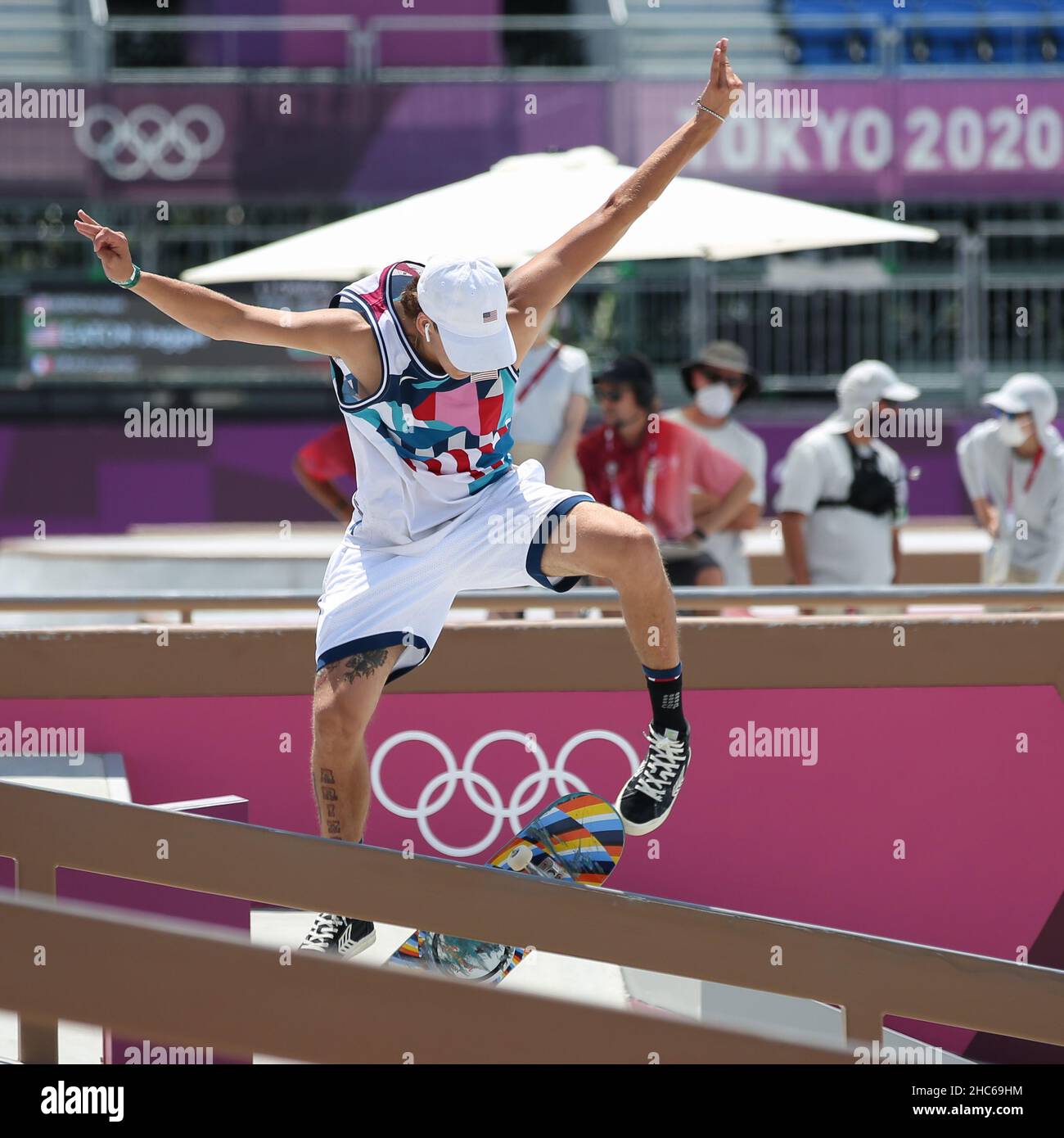JULY 25th, 2021 - TOKYO, JAPAN: Jagger EATON of United States in action ...