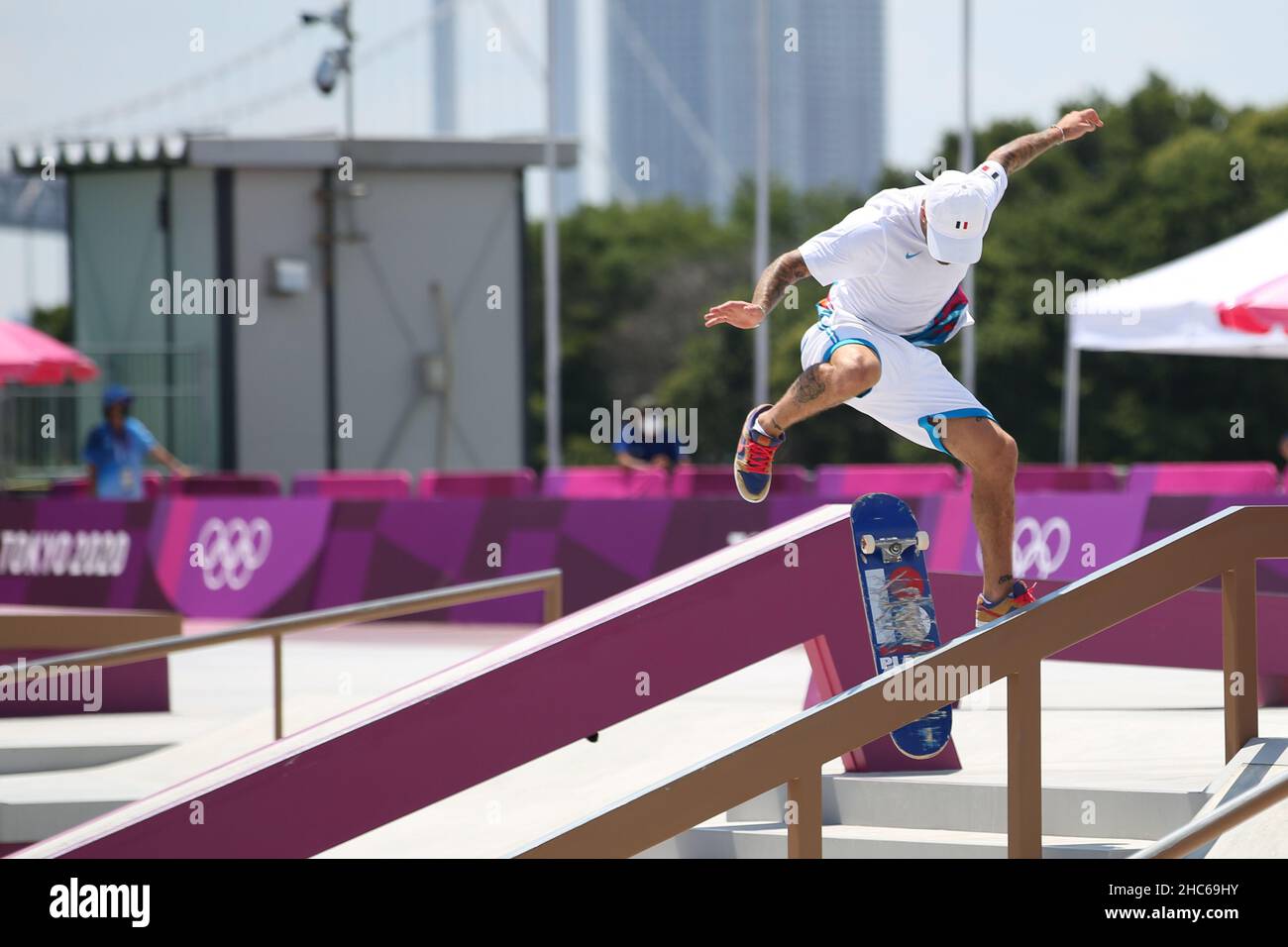 JULY 25th, 2021 - TOKYO, JAPAN: Aurelien GIRAUD of France in action ...