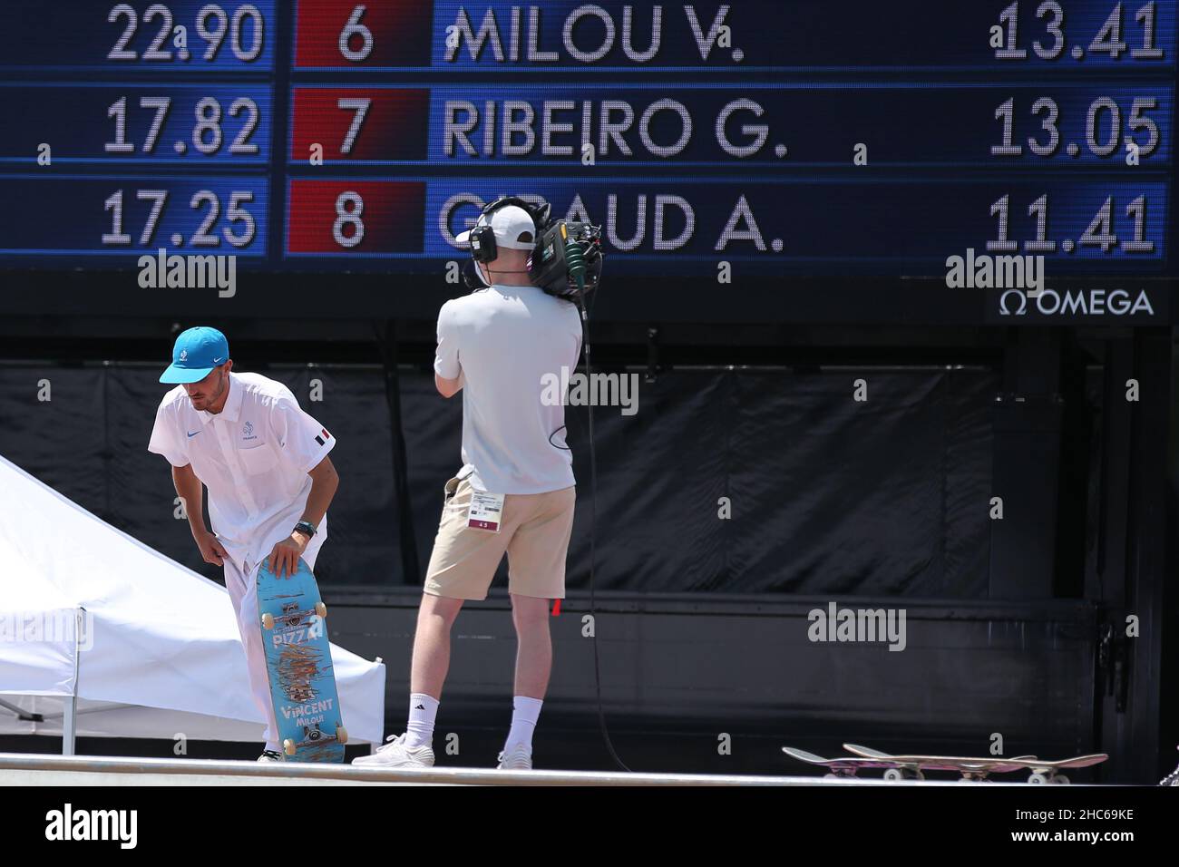 JULY 25th, 2021 - TOKYO, JAPAN: Vincent MILOU of France in action ...