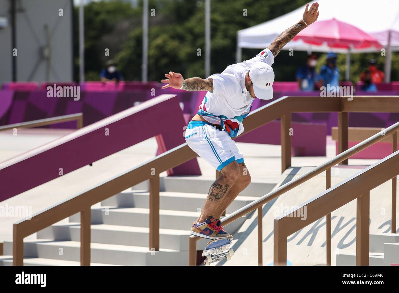 JULY 25th, 2021 - TOKYO, JAPAN: Aurelien GIRAUD of France in action ...