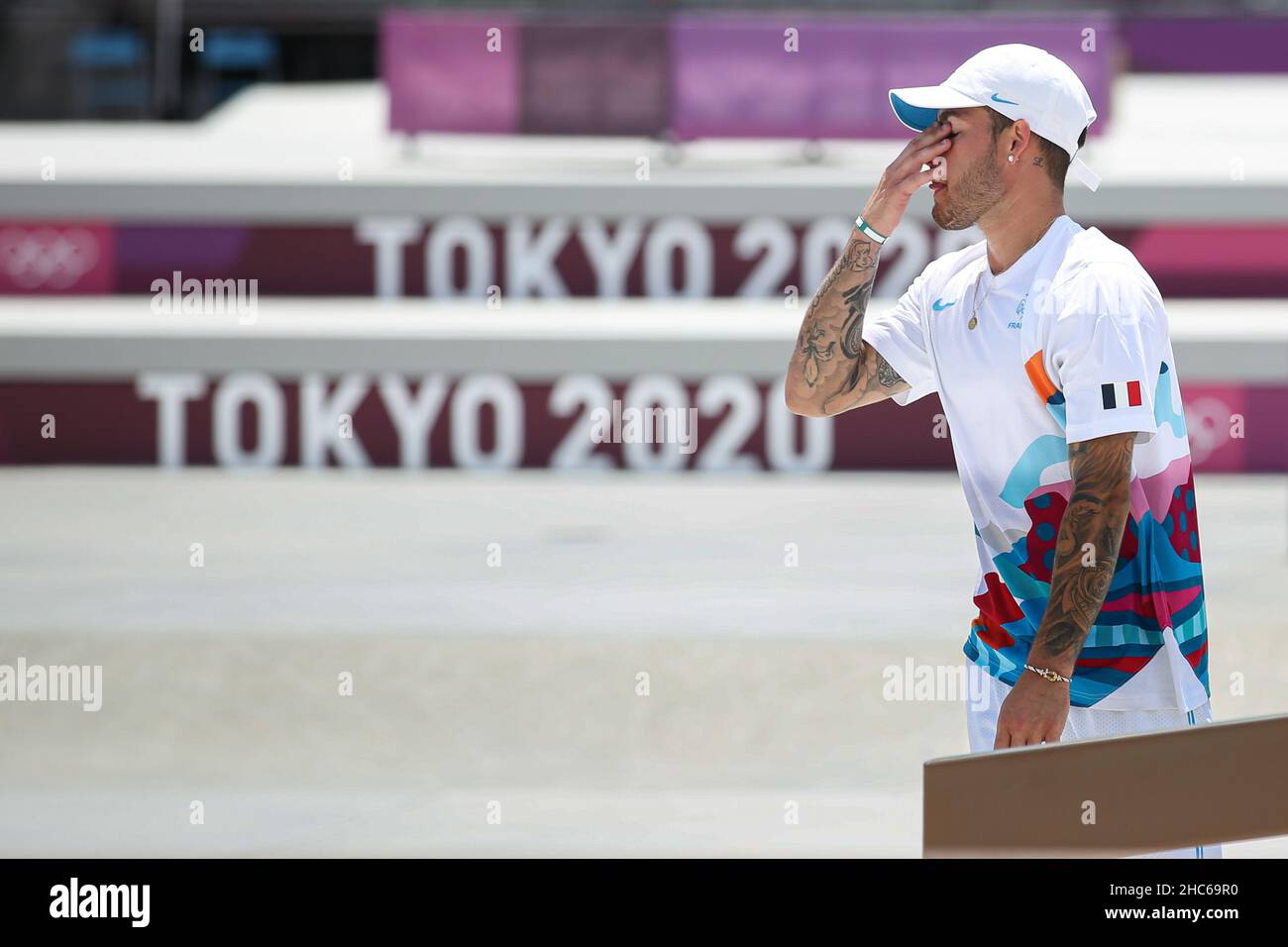 JULY 25th, 2021 - TOKYO, JAPAN: Aurelien GIRAUD of France in action ...