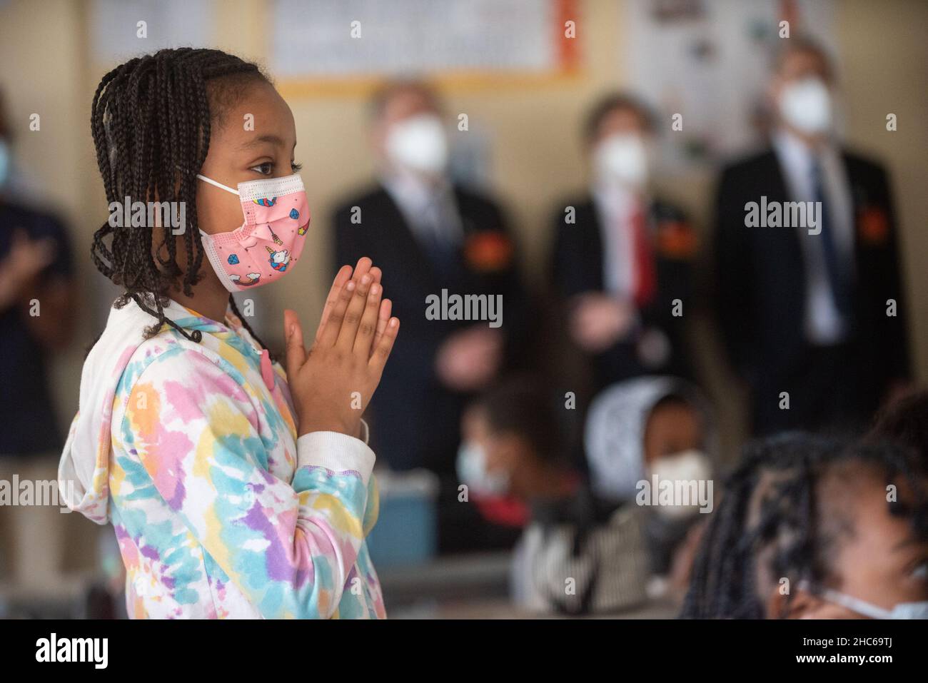 Addis Ababa, Ethiopia. 22nd Dec, 2021. Darik Yonas, a third-grade ...