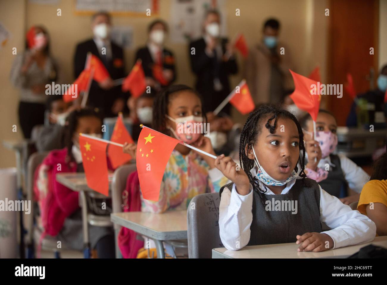 Ethiopian students in addis ethiopia hi-res stock photography and ...