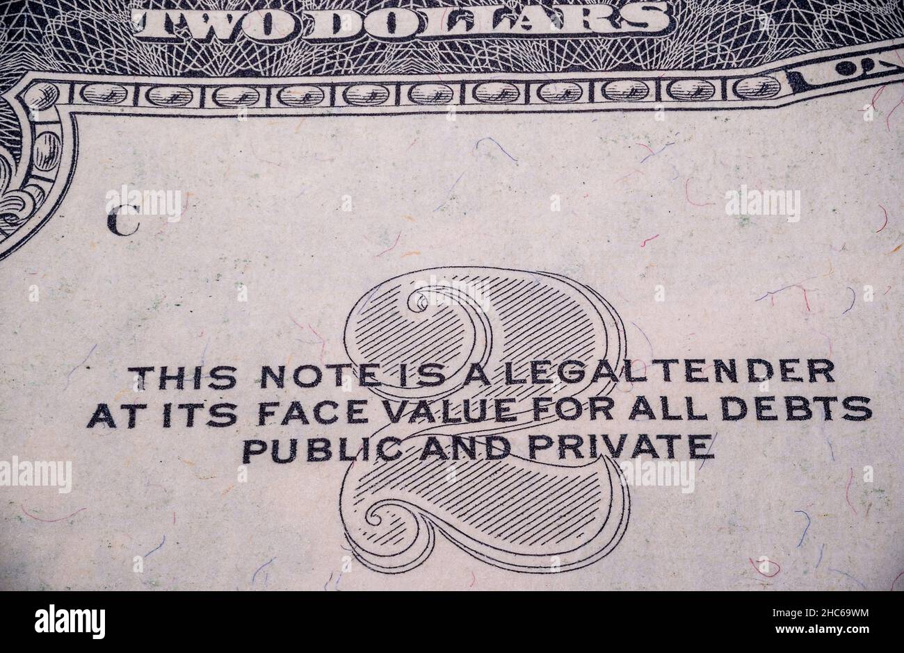 2 dollar bill hi-res stock photography and images - Alamy