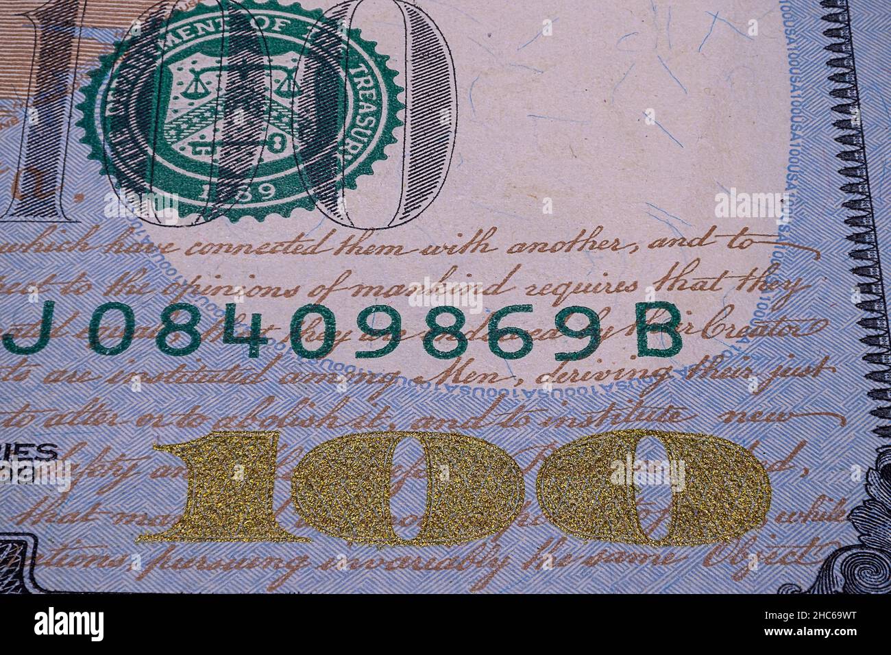 100 sign hi-res stock photography and images - Alamy