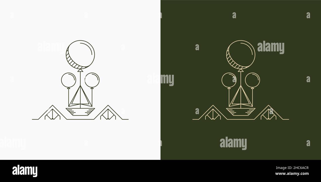 line are creative illustration and symbol for logo Stock Vector Image ...