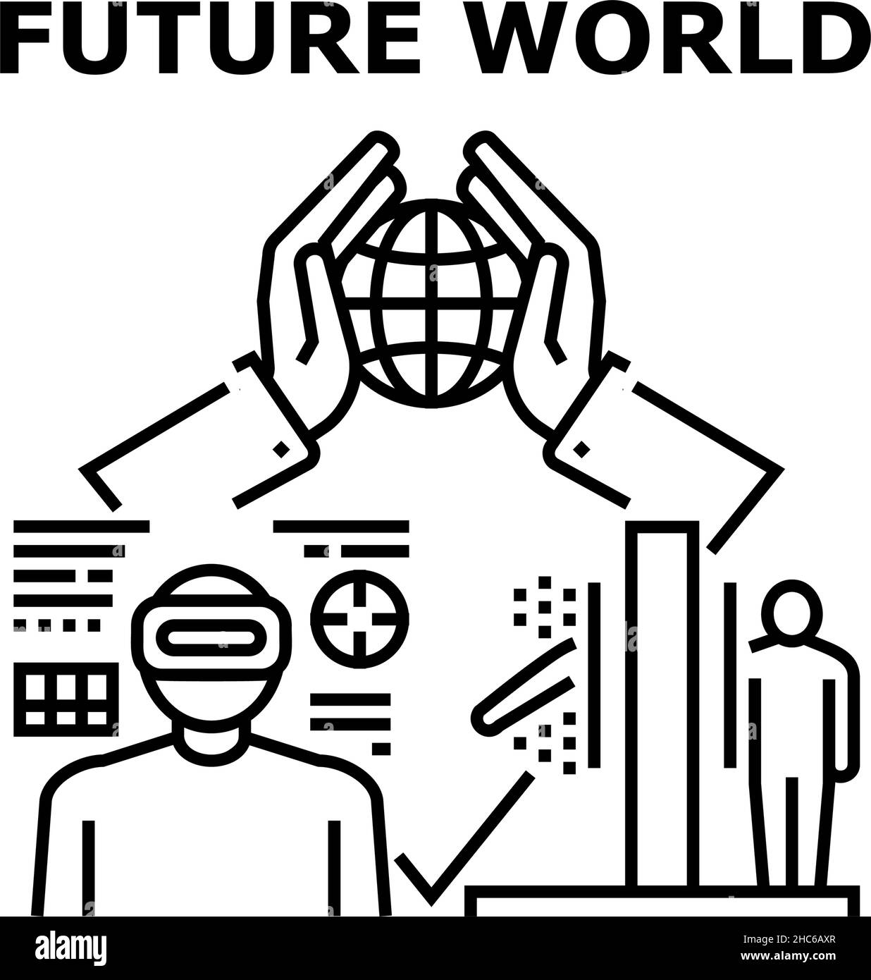 Future world icon vector illustration Stock Vector Image & Art - Alamy Future world icon vector illustration Stock Vector Image & Art - Alamy
