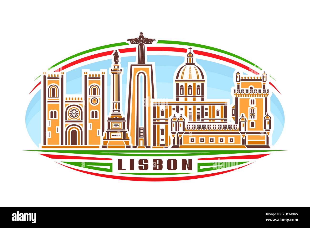 Lisbon day Cut Out Stock Images & Pictures - Alamy