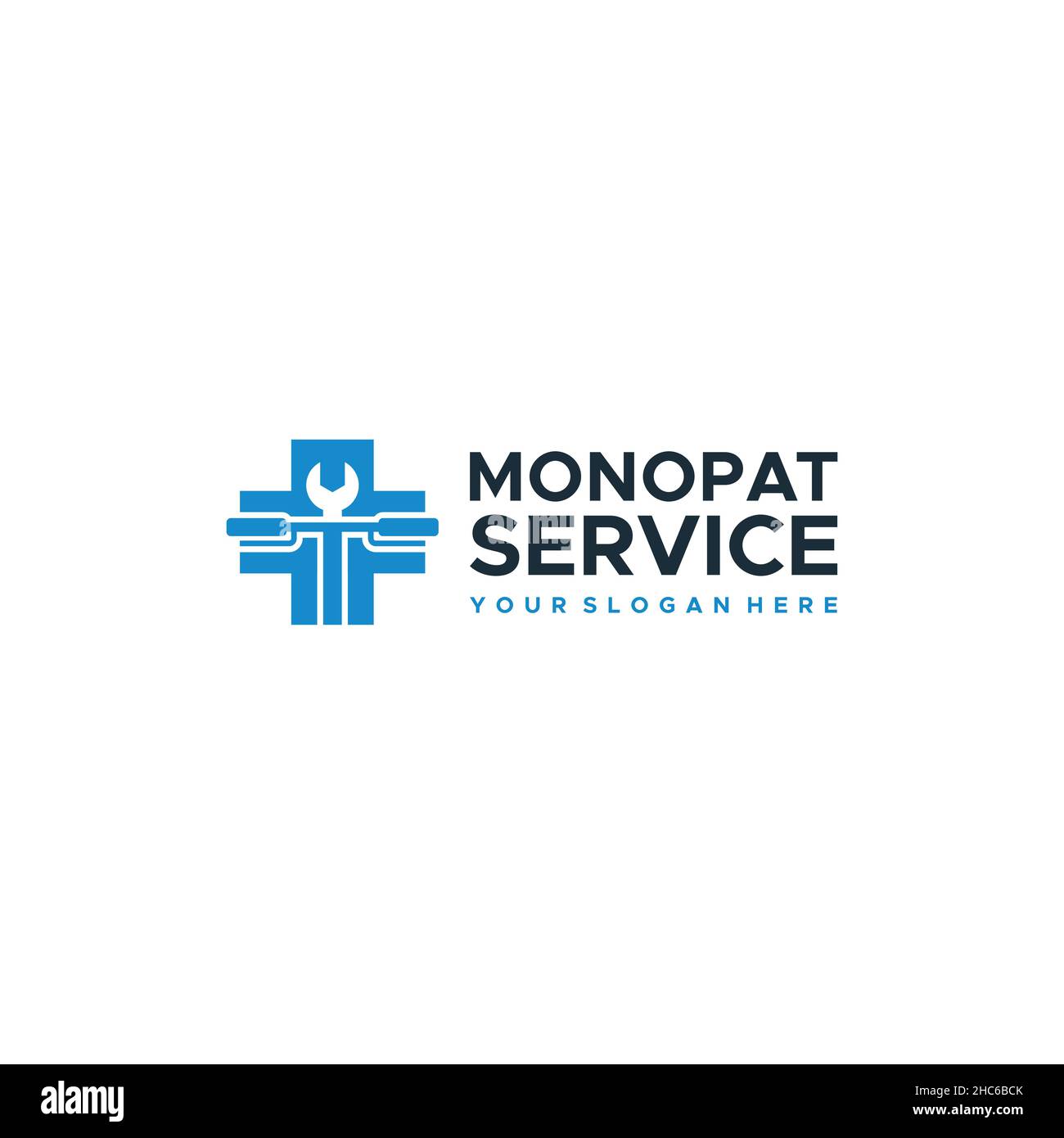 Modern design MONOPAT SERVICE new logo design Stock Vector Image & Art ...