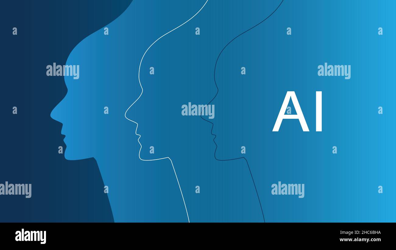 Futuristic Machine Learning, Artificial Intelligence, Cloud Computing, Automated Support ...