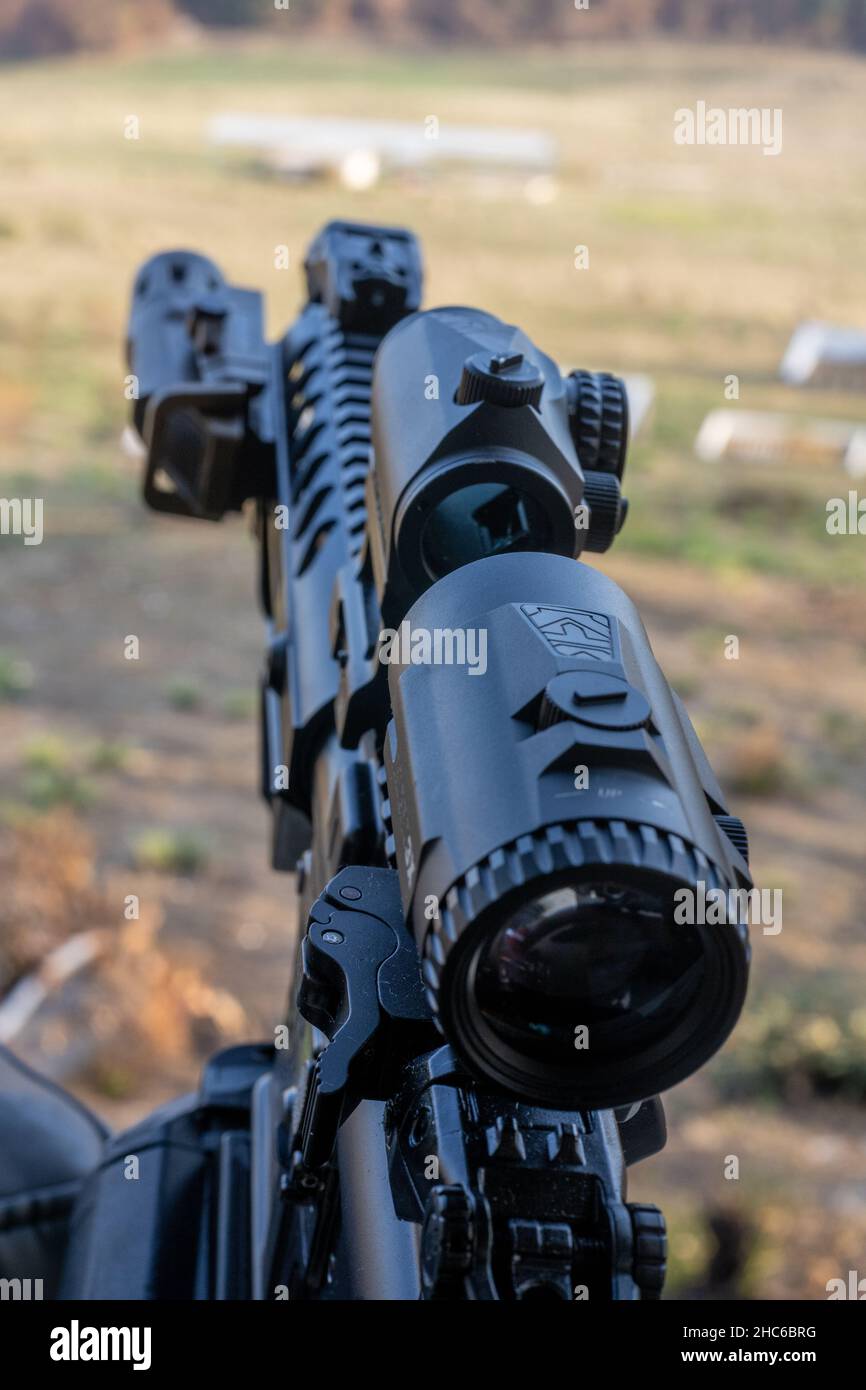 Riffle shooting hi-res stock photography and images - Alamy