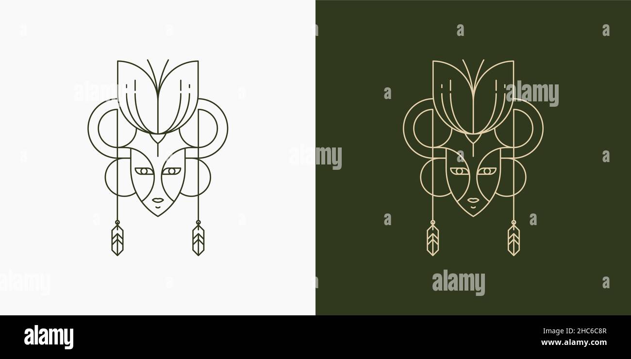 line are creative illustration and symbol for logo Stock Vector Image ...
