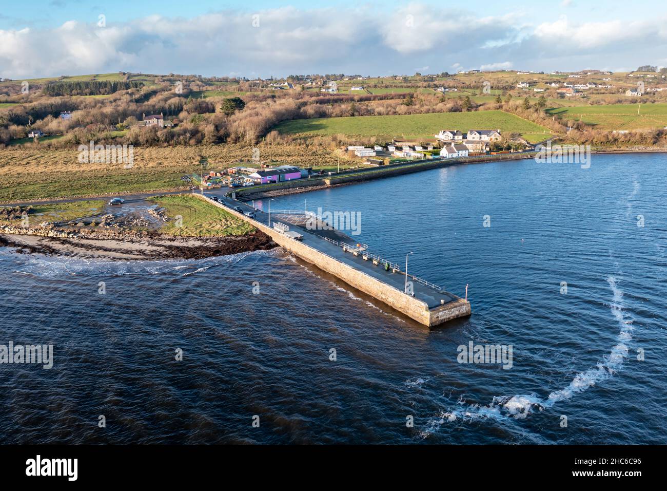 The pier in Mountcharles in County Donegal - Ireland Stock Photo - Alamy