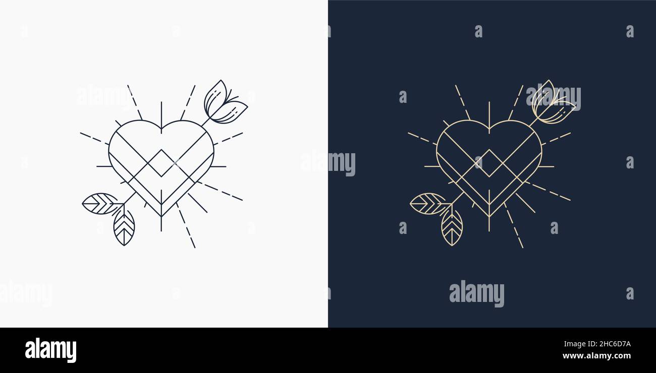 line are creative illustration and symbol for logo Stock Vector Image ...