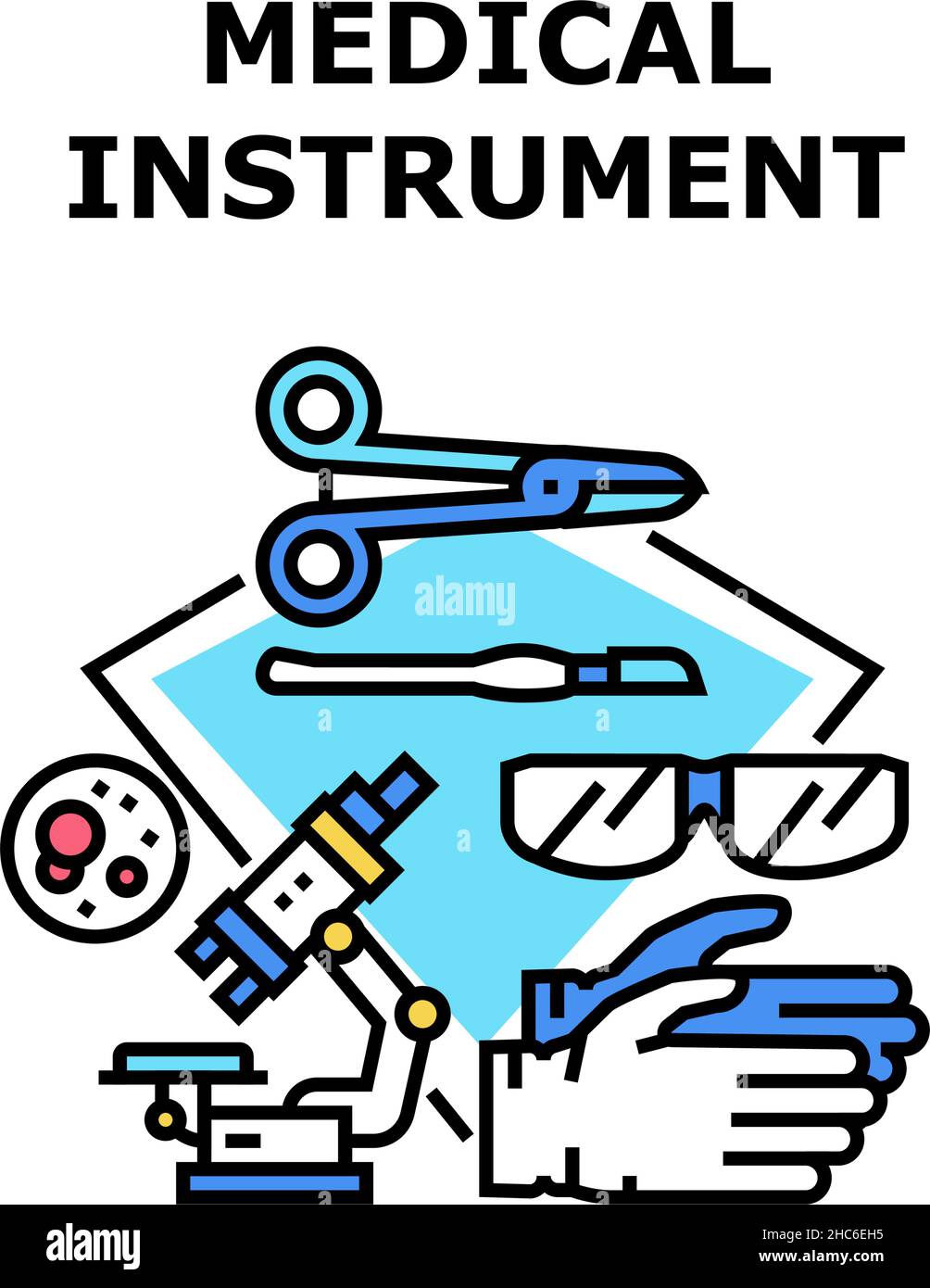 Medical instrument icon vector illustration Stock Vector Image & Art ...
