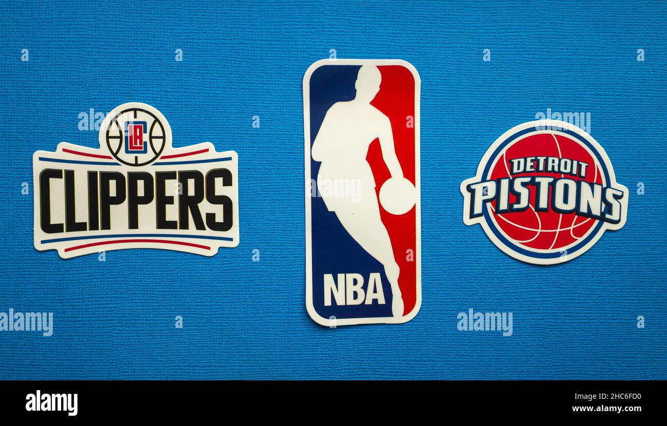 Los angeles clippers logo hi-res stock photography and images - Alamy