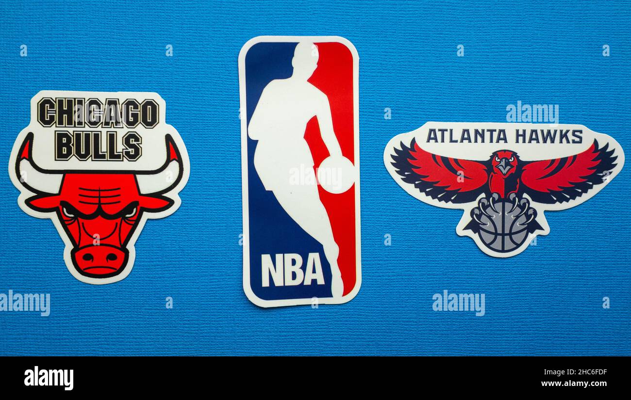 Atlanta hawks logo symbol icon hi-res stock photography and images - Alamy