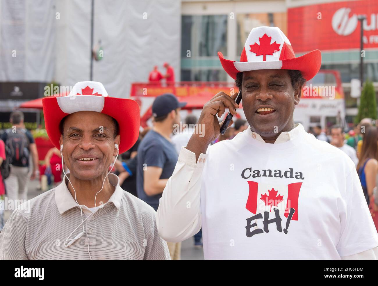 Canada Day celebrations in Toronto: Afro American immigrant to ...