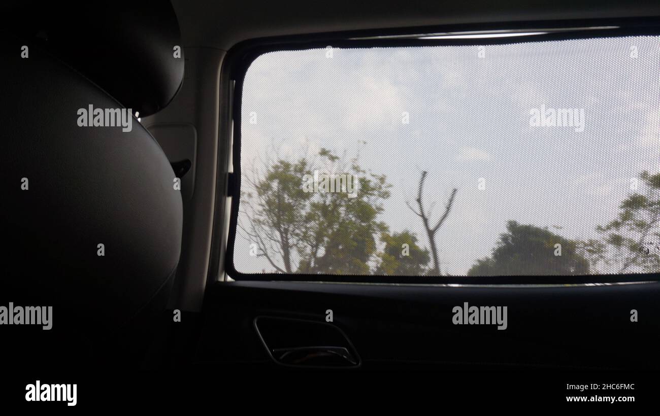 The scenery outside the window Stock Photo - Alamy