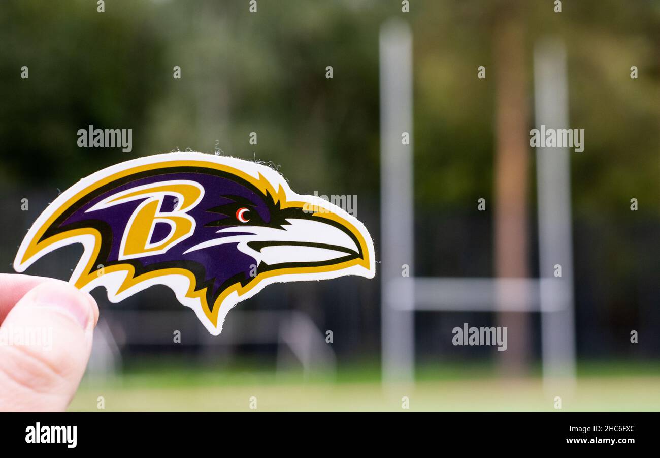 September 16, 2021, Baltimore, Maryland. Emblem of a professional ...