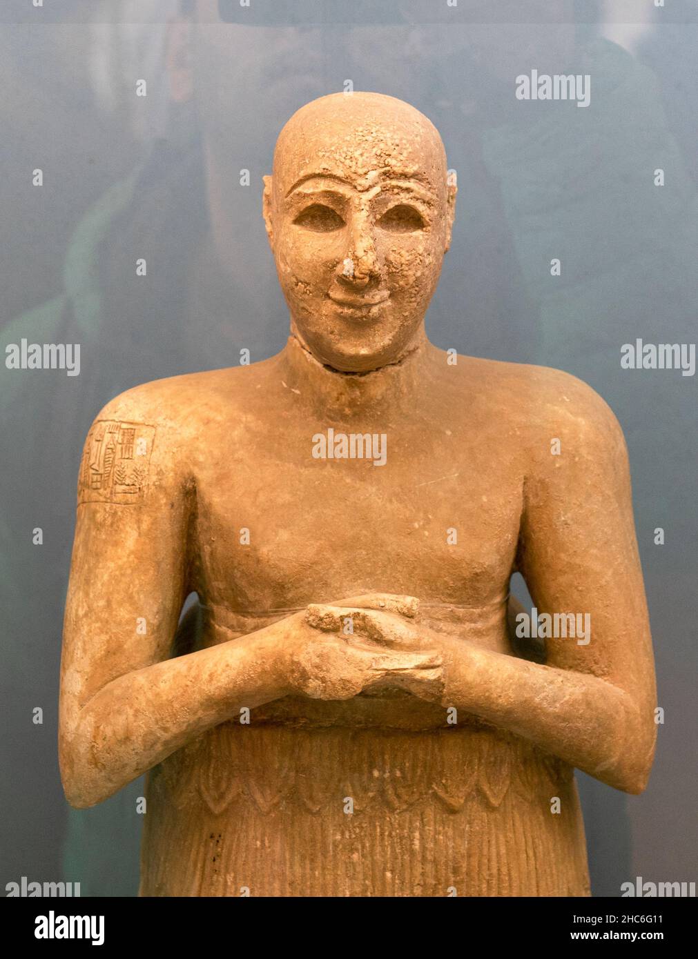 Sumerian statue of Lugal-Dalu (King of Adab) in Istanbul Archaeology ...