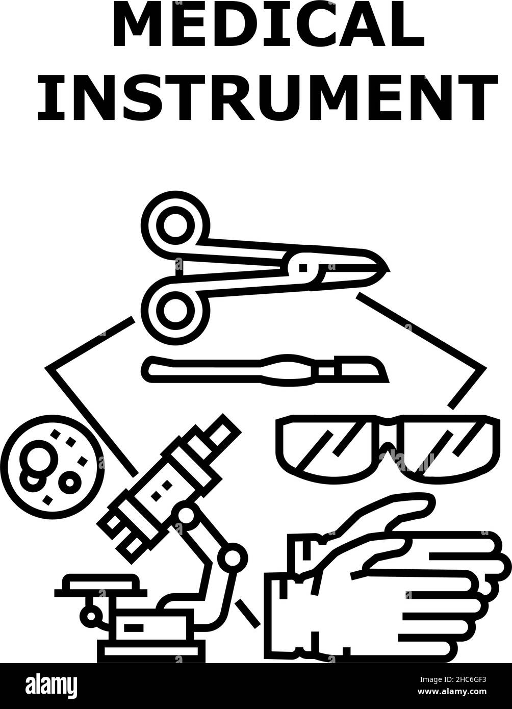 Medical instrument icon vector illustration Stock Vector Image & Art ...