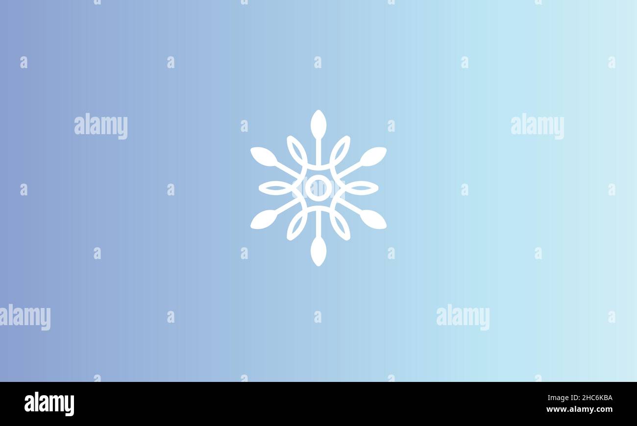 Snow winter logo vector design Stock Vector Image & Art - Alamy