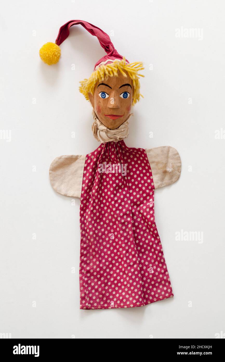 Old Vintage Hand Puppet Stock Photo - Alamy