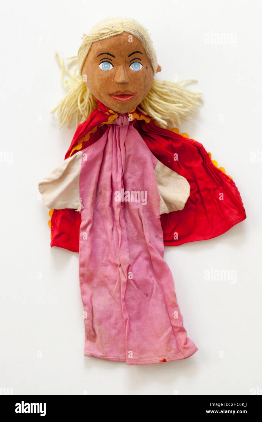 Old Vintage Hand Puppet Stock Photo - Alamy