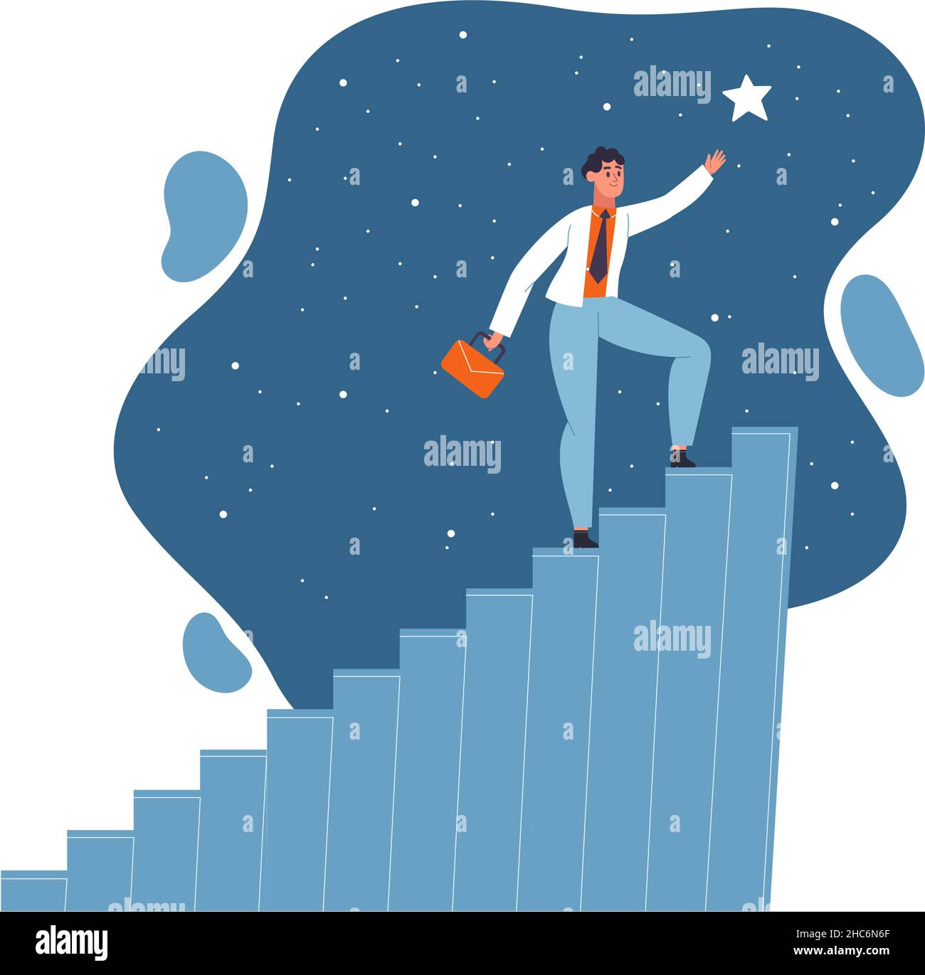Reaching dream wish, goal achievement, pursuing dreams concept ... Reaching dream wish, goal achievement, pursuing dreams concept ...