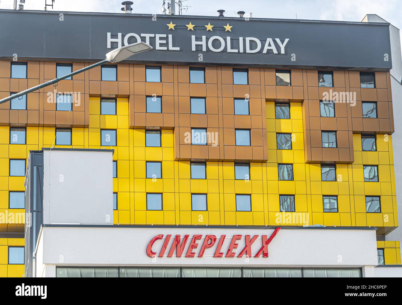Neon cinema box hi-res stock photography and images - Alamy