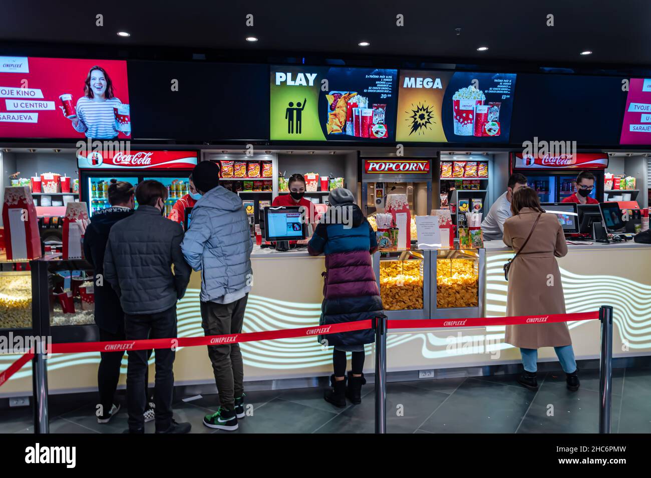 Movie Theater Ticket Counter