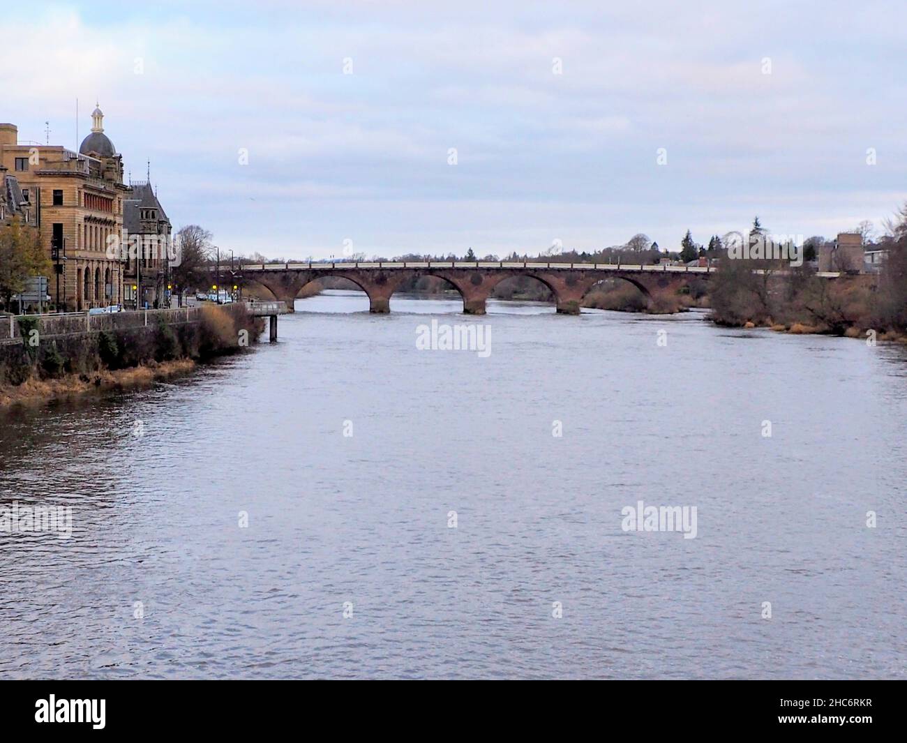 Views of Perth in Scotland over Christmas 2021 Stock Photo - Alamy