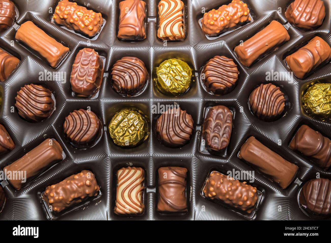 Assortment of chocolates hi-res stock photography and images - Alamy