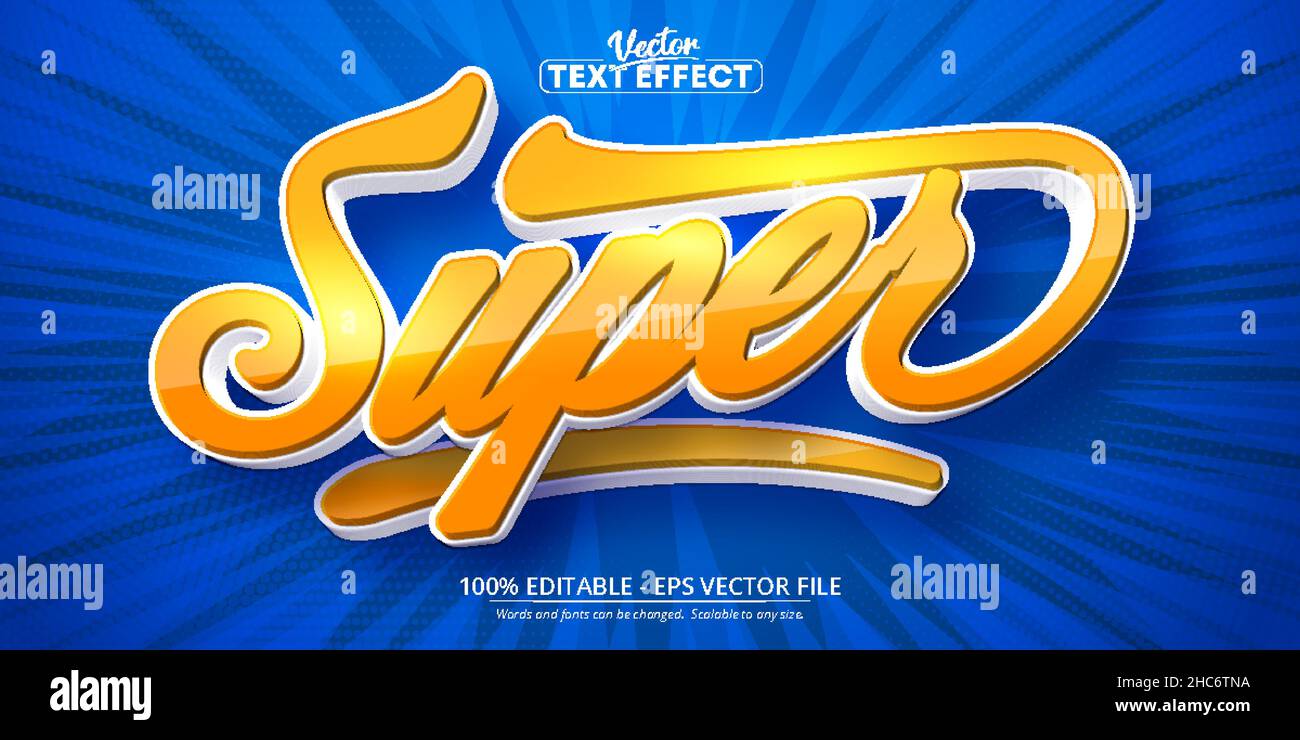 Super text Stock Vector Images - Alamy