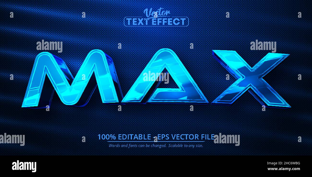 Max font hi-res stock photography and images - Alamy