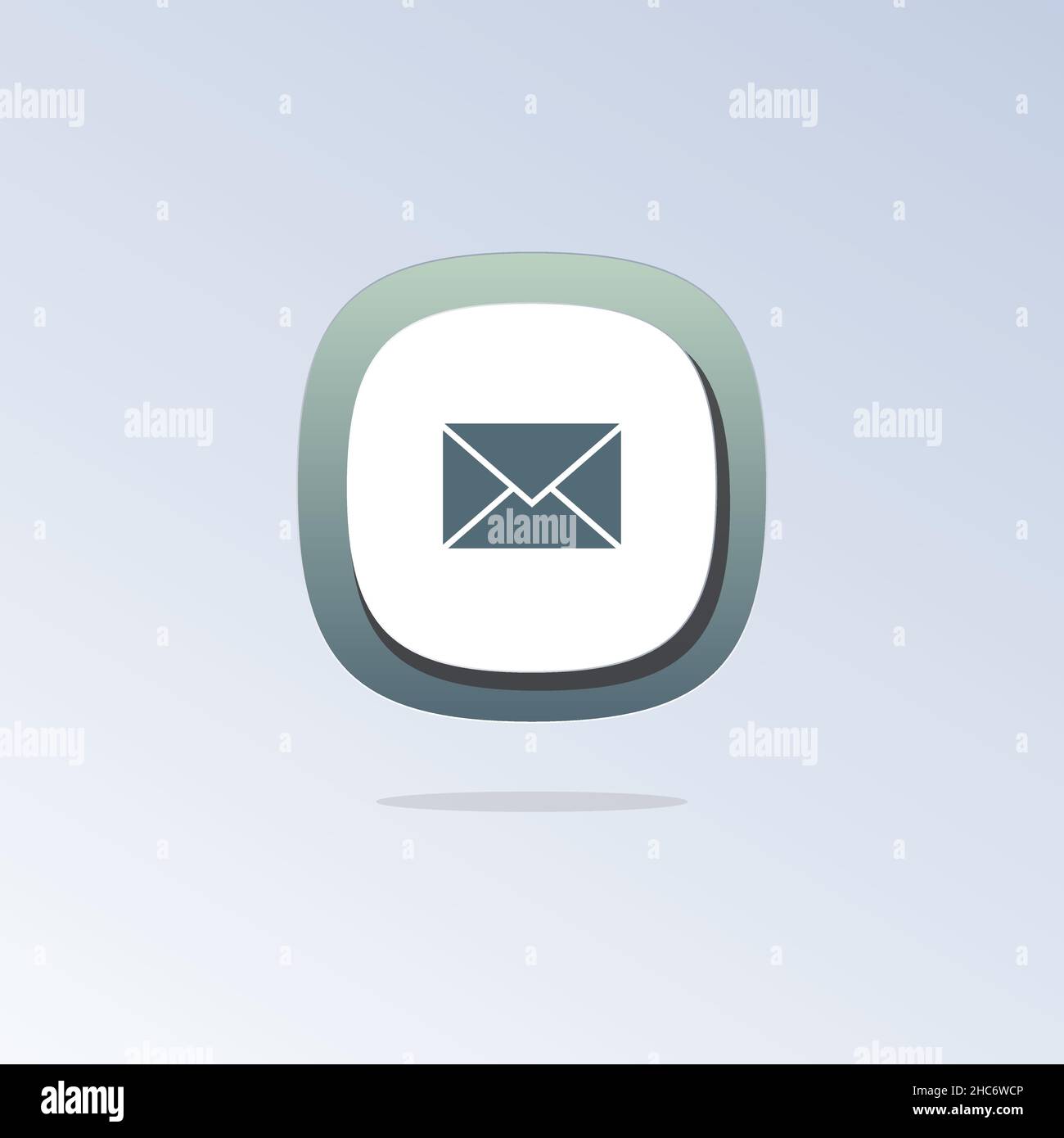 Message icon. Icons web, logo, button. 3D vector Illustrations. Concept ...