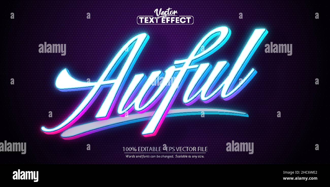 Awful Stock Vector Images - Alamy