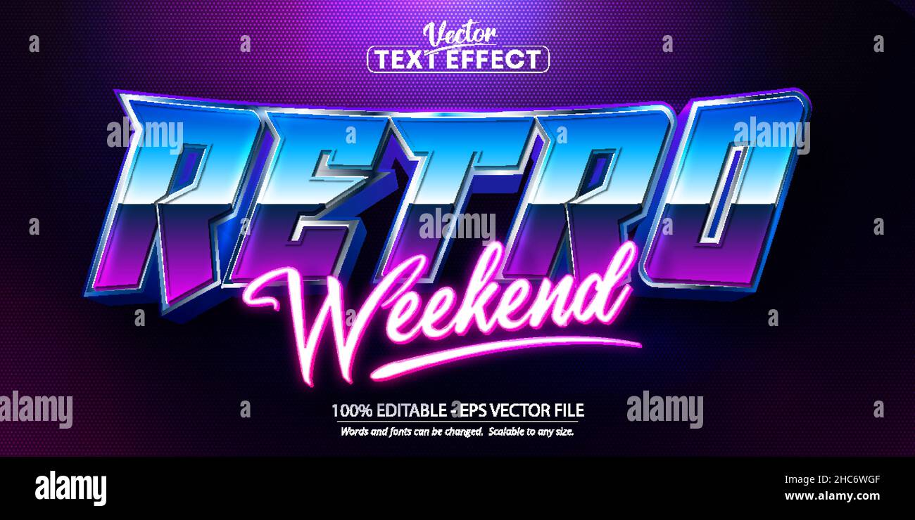 Weekend effect Stock Vector Images - Alamy