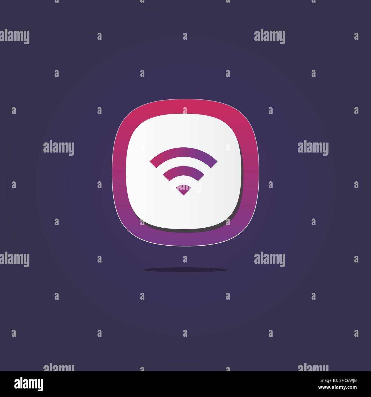 Wifi sign 3D icon. Icons web, logo, button. 3D vector Illustrations ...