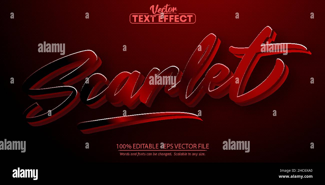 Scarlet banner Stock Vector Images - Alamy