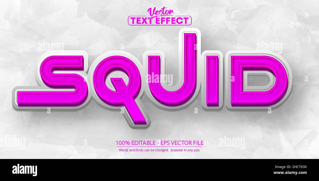 Squid game 3d Stock Vector Images - Alamy
