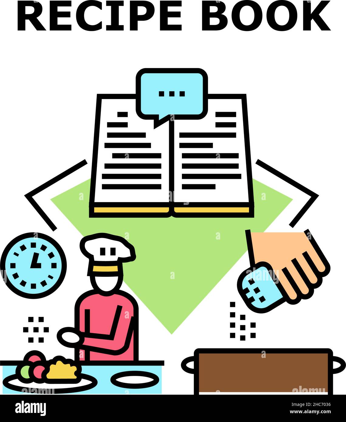 Dietary book Stock Vector Images - Alamy