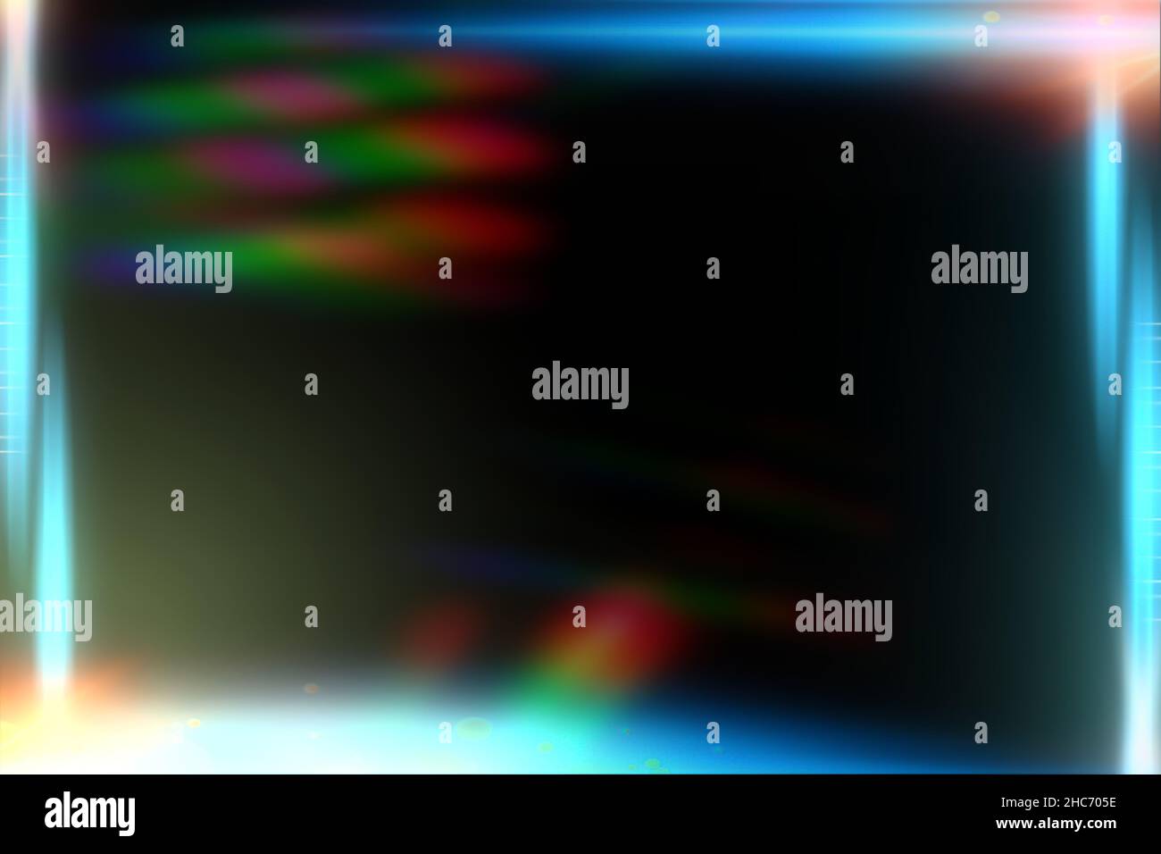 Colored very nice light effects background on black Stock Photo - Alamy