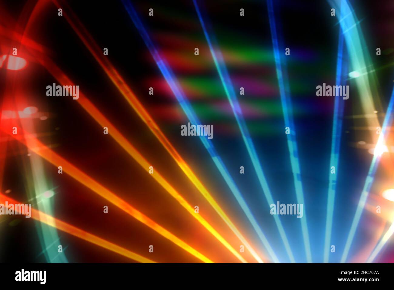 Colored very nice light effects background on black Stock Photo - Alamy