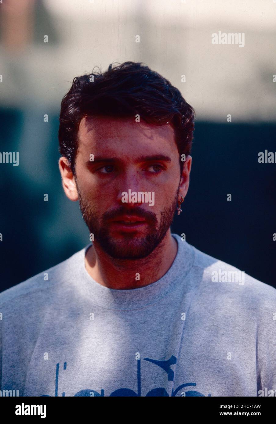 Italian tennis player Omar Camporese, 1990s Stock Photo - Alamy