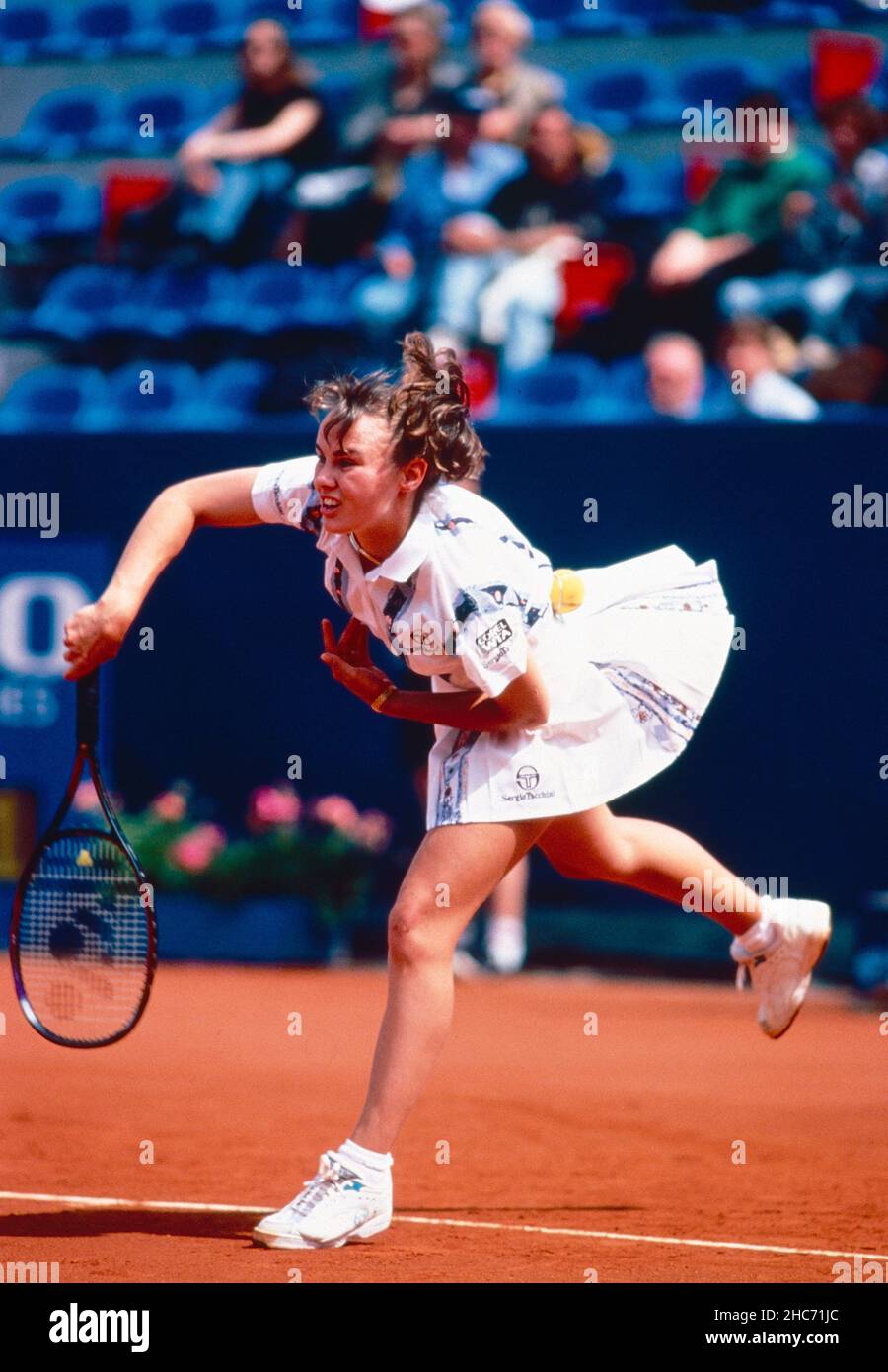 Swiss tennis player Martina Hingis, Italian Open 1996 Stock Photo - Alamy